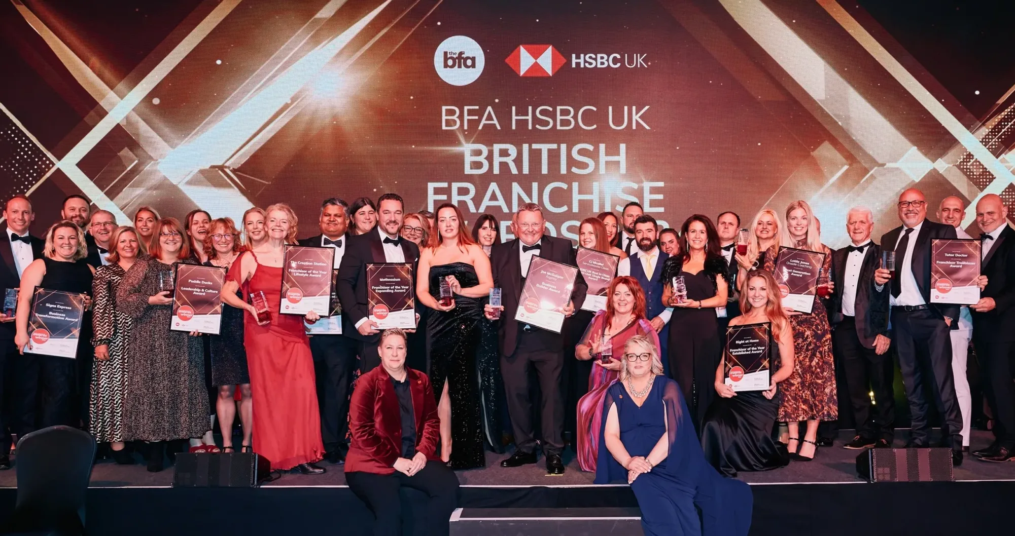 Winners named in the 35th BFA HSBC UK British Franchise Awards | London ...