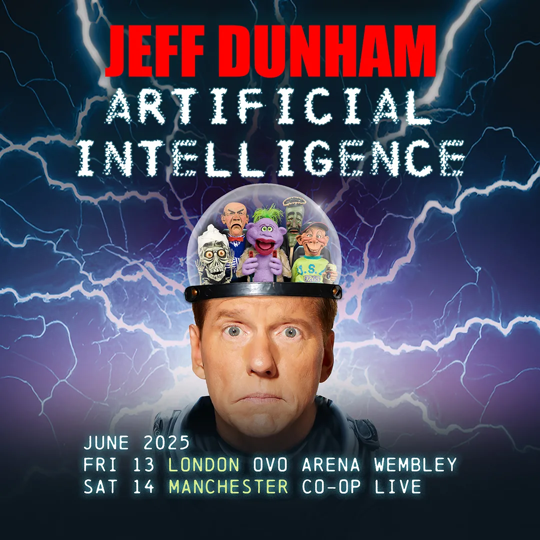 Record-breaking, global comedy superstar and ventriloquist, Jeff Dunham ...