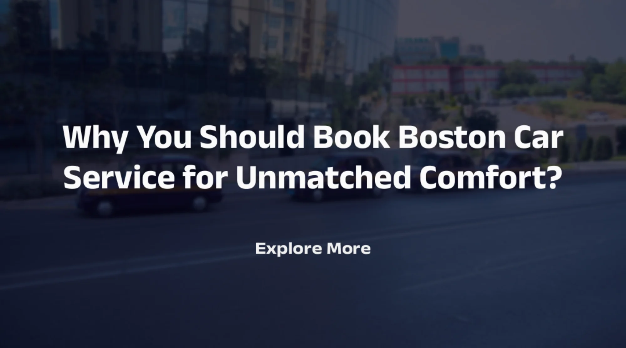 Why you should book Boston car service for unmatched comfort? | London ...