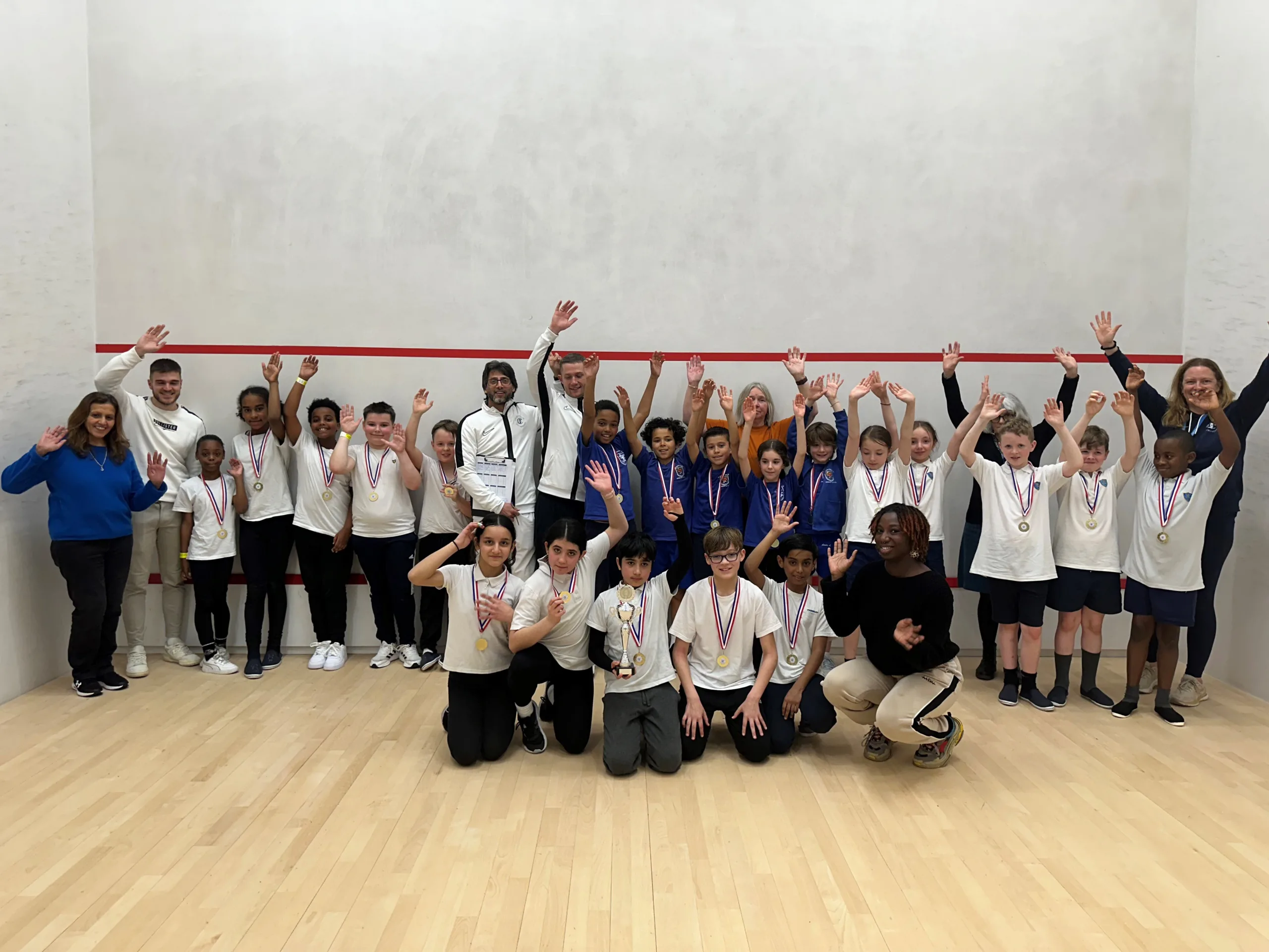London squash club celebrated for community foundation work | London ...