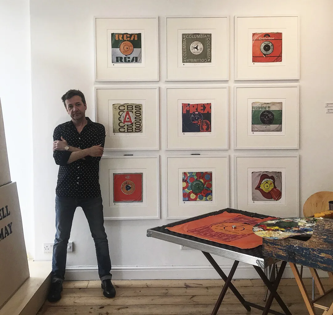 Artist Morgan Howell unveils I Want to Hold Your Hand painting | London ...