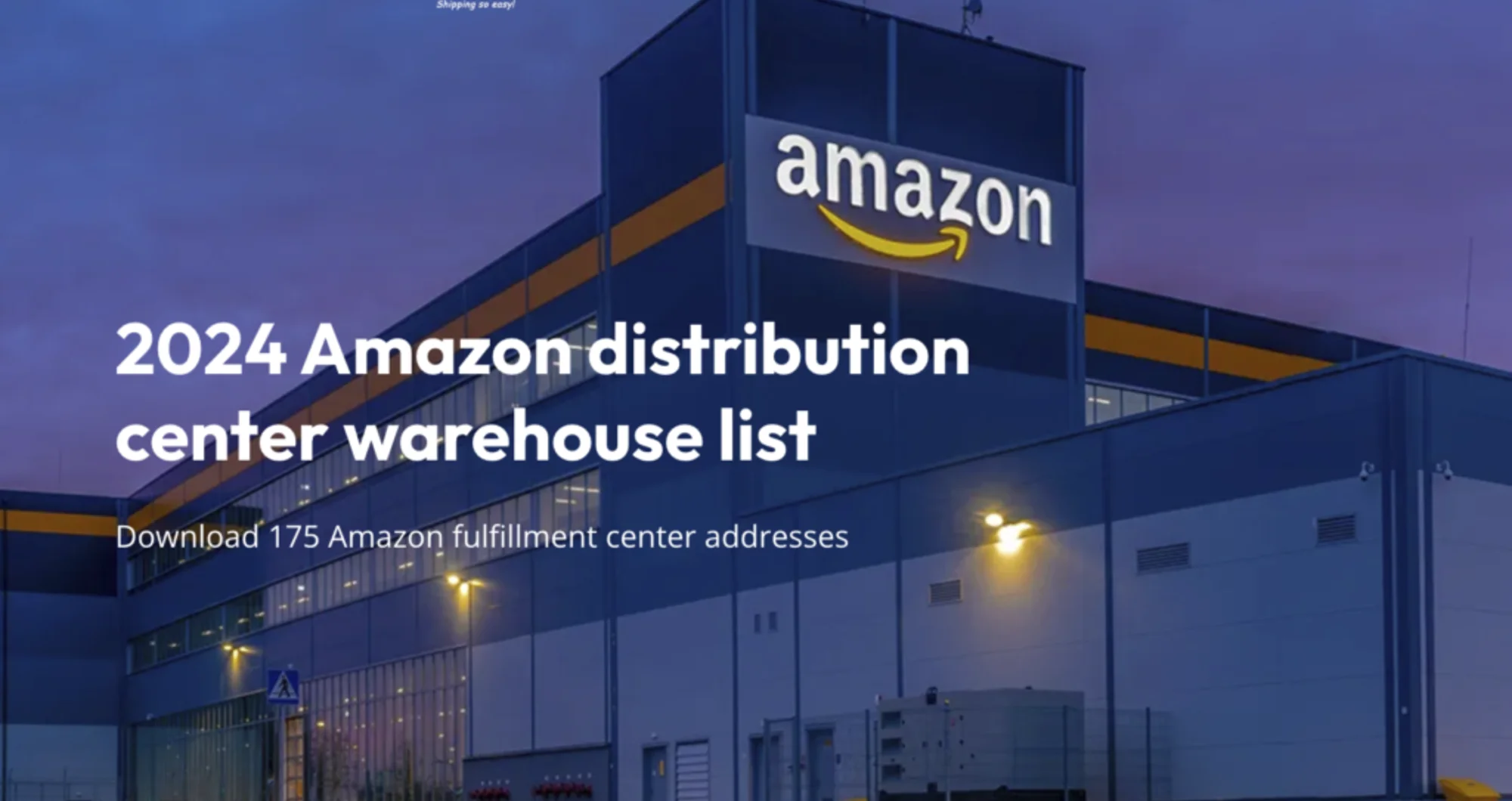 Amazon warehouse locations: Streamline your shipping with Gorto Freight ...