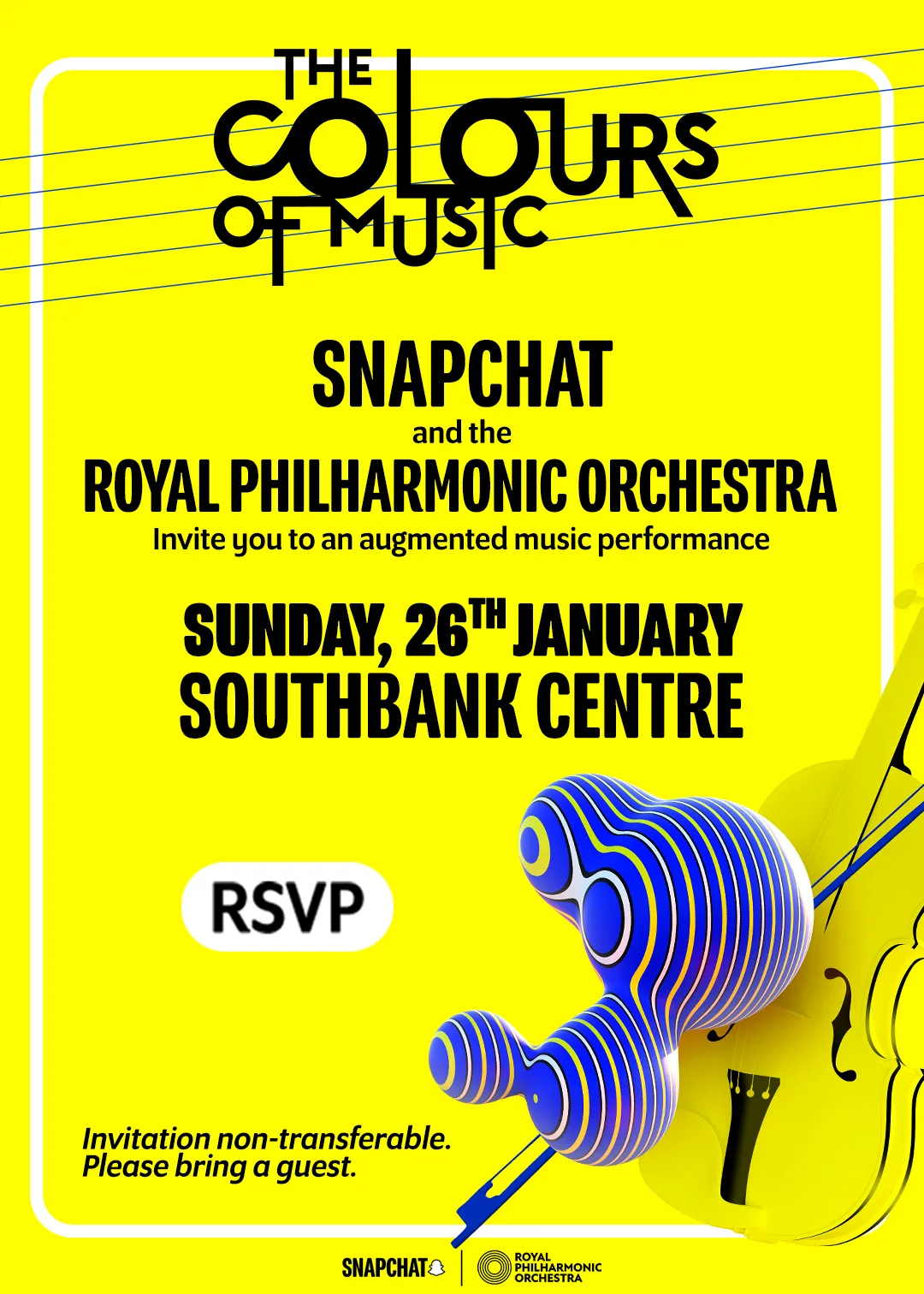 Experience the colours of music with Snapchat and the Royal ...