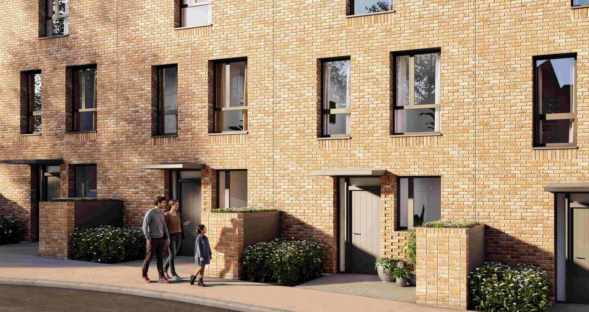 Barratt London launches rare new-build townhouses at Hendon waterside ...