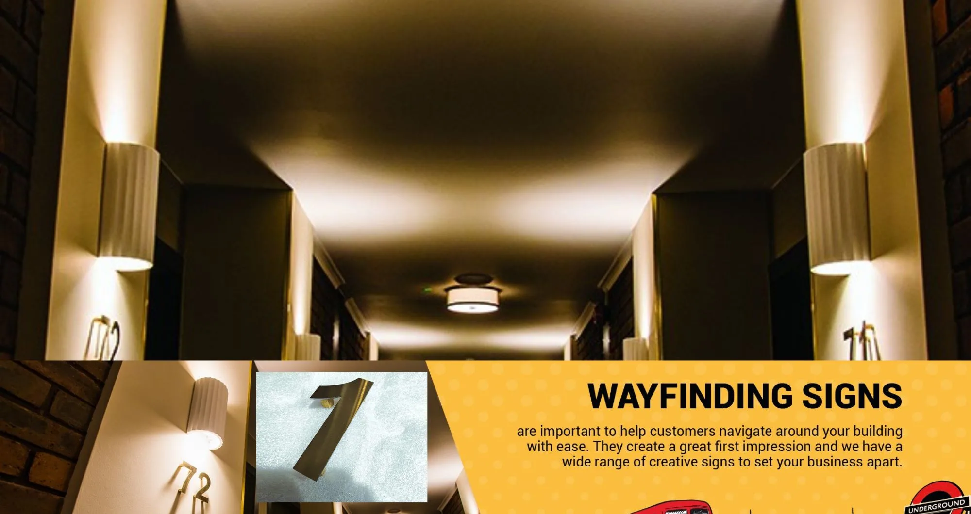 Make wayfinding an easy process with wayfinder signs