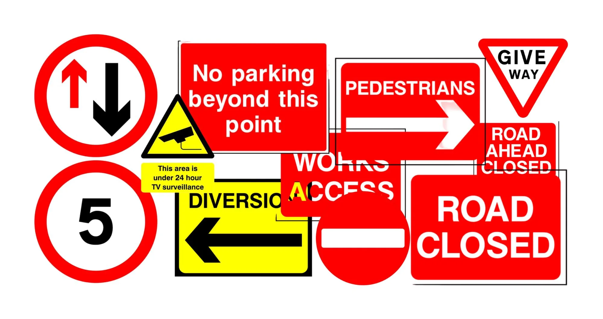 Enhance road safety by using road traffic signs