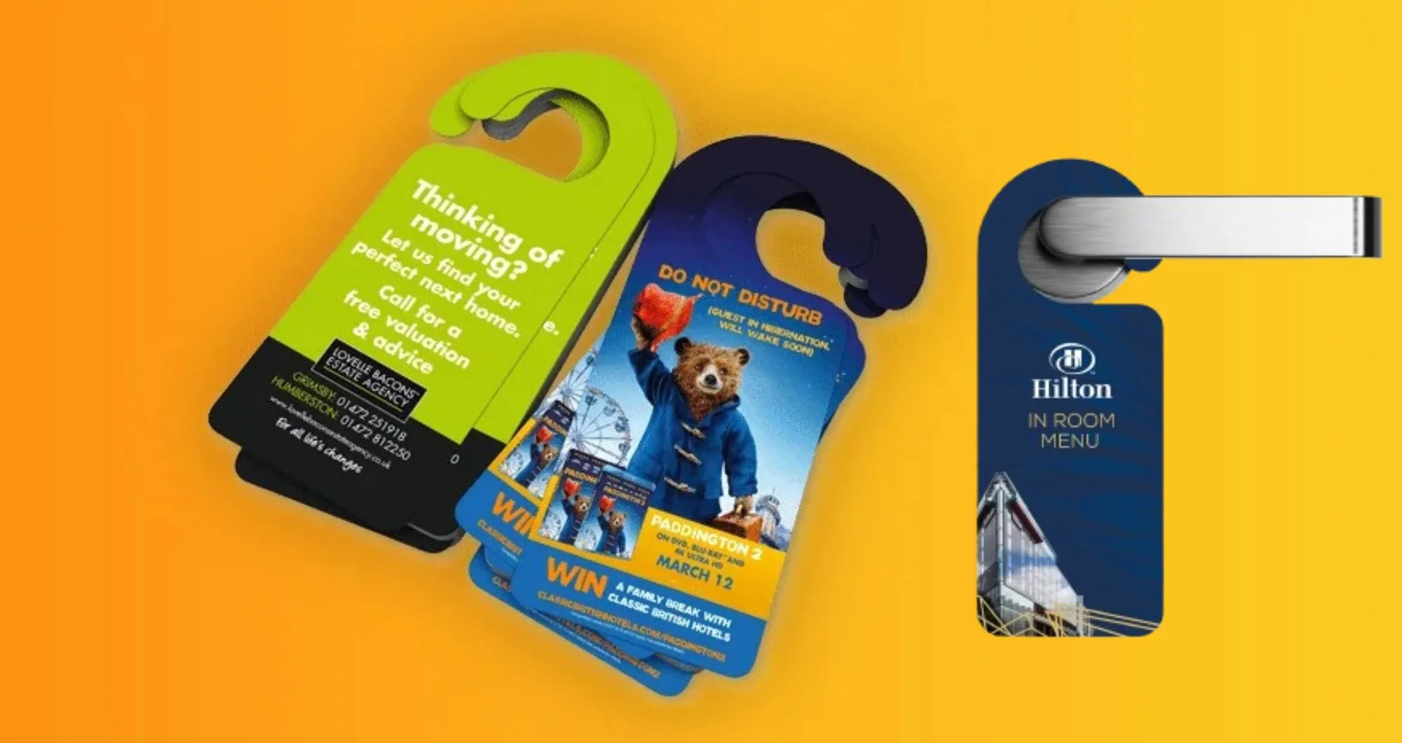 Design Custom Hook Door Hangers for Effective Branding