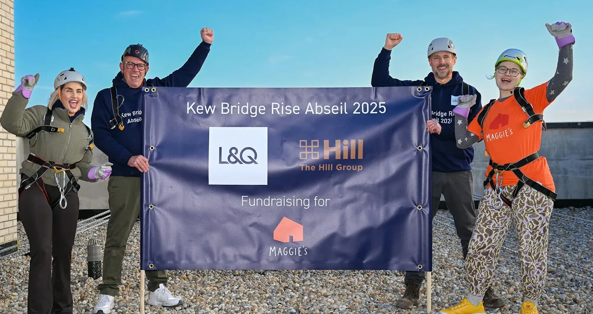 Abseilers raise over £10,000 for West London Cancer Charity with 17 ...