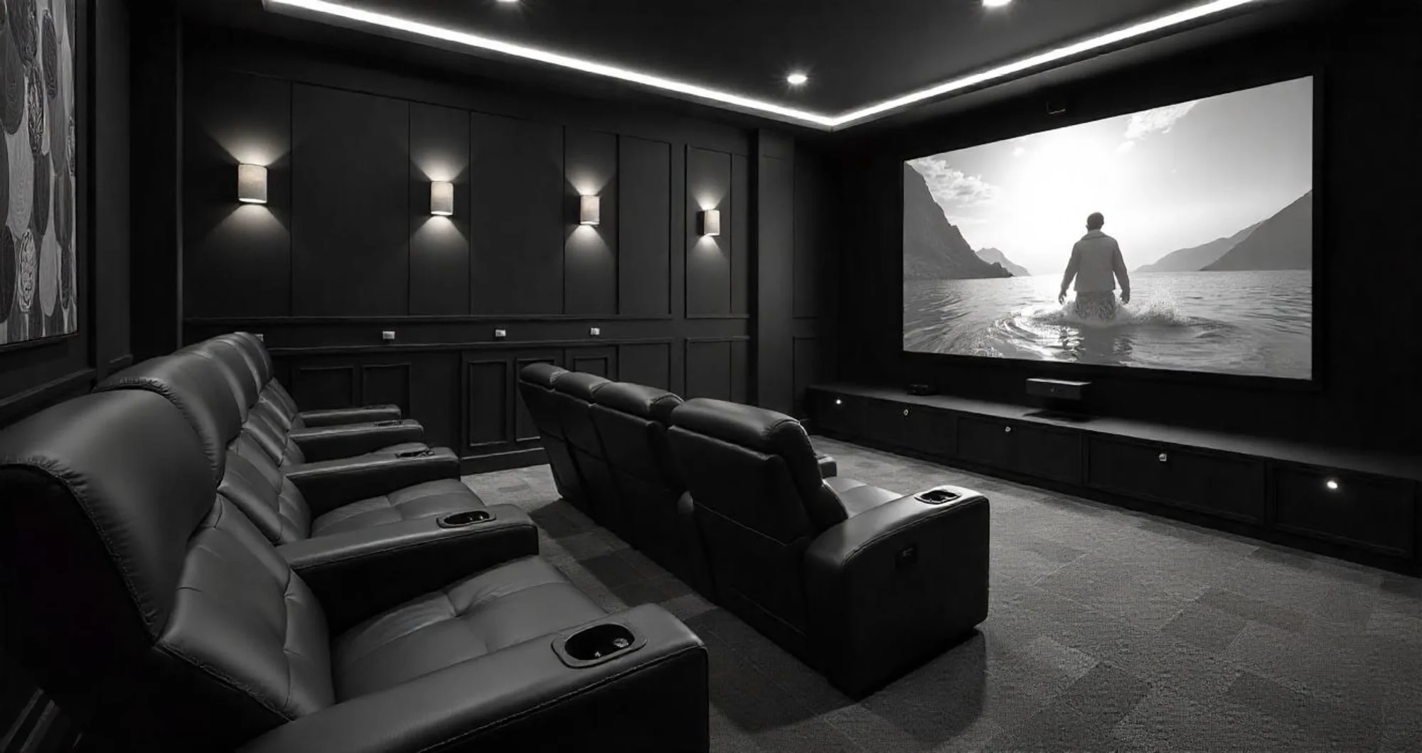 How to upgrade your home movie room with plush theatre couches | London ...