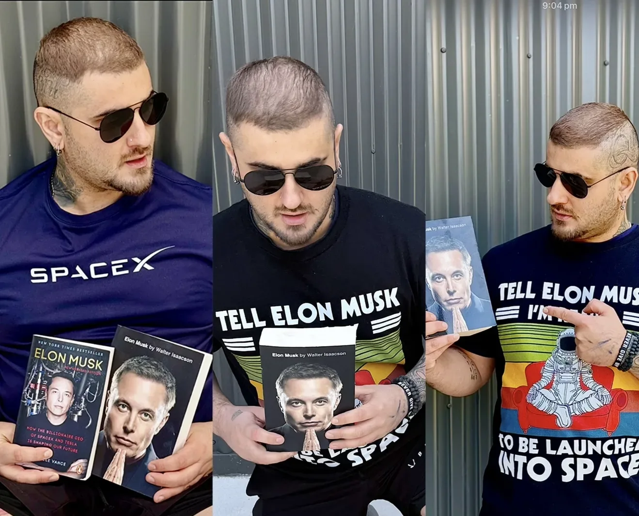 Elon Musk as a muse: Glamhairartist Atakan Romano is inspired to dream ...