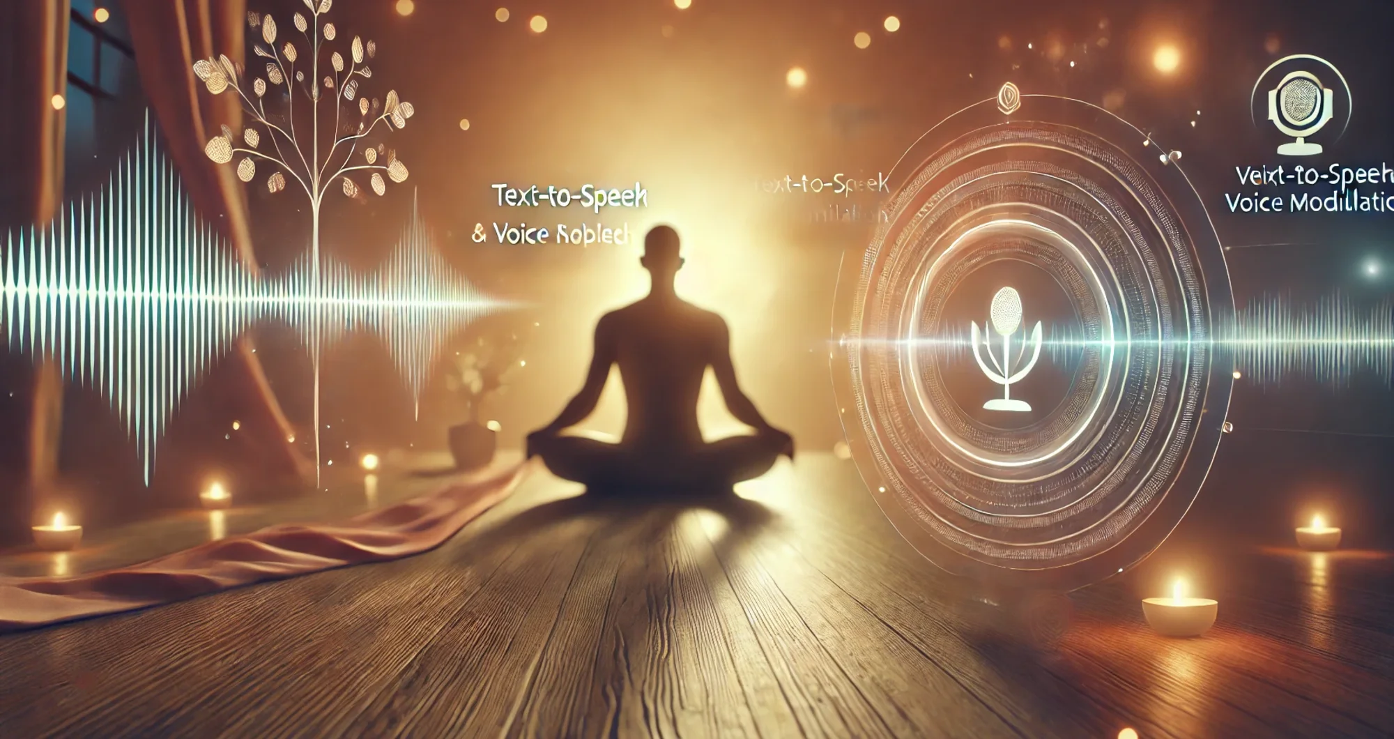 Voice alteration for emotional impact in meditation and guided therapy ...