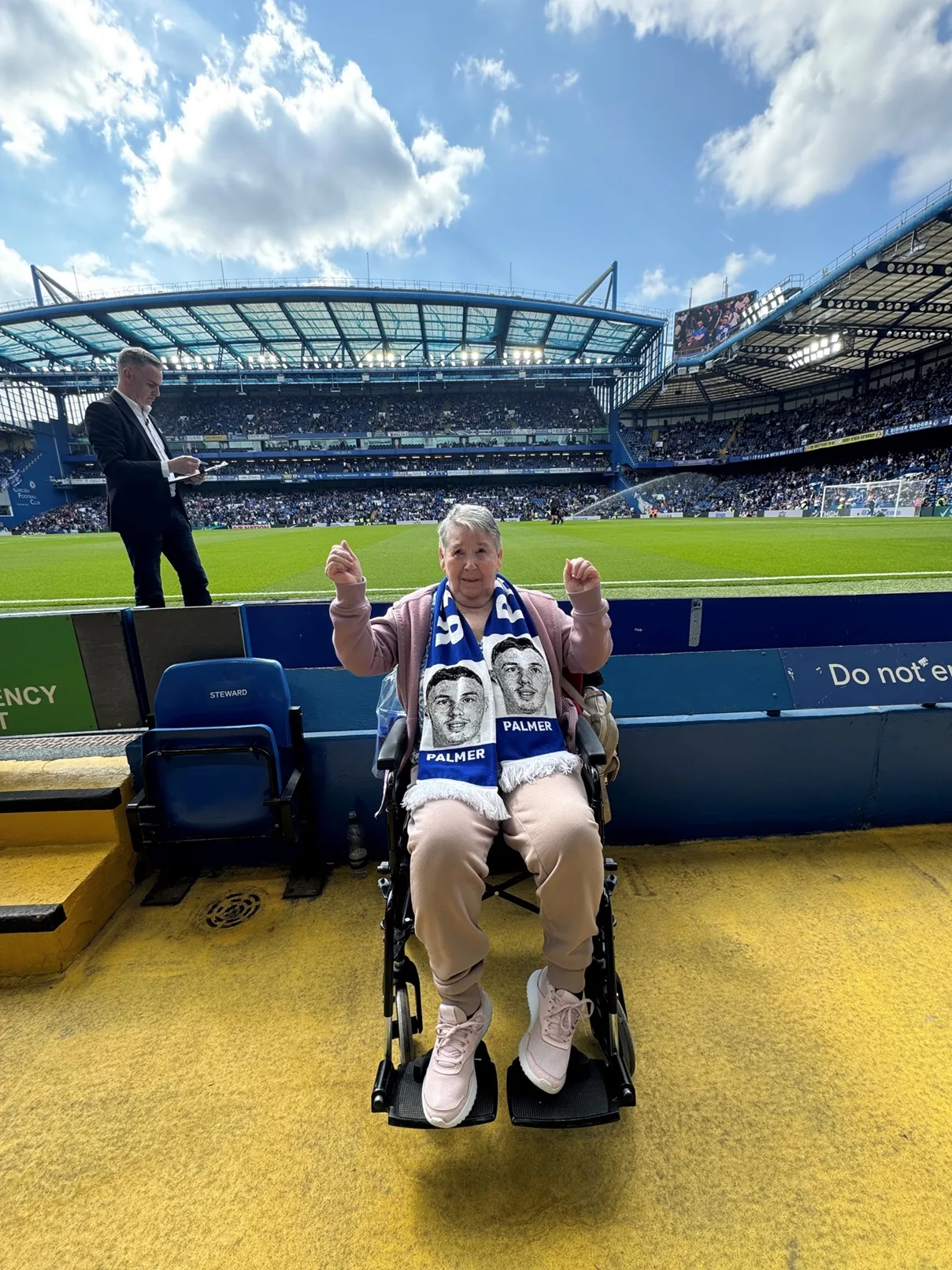 Football fever – lifelong Chelsea FC fan’s wish comes true | London ...