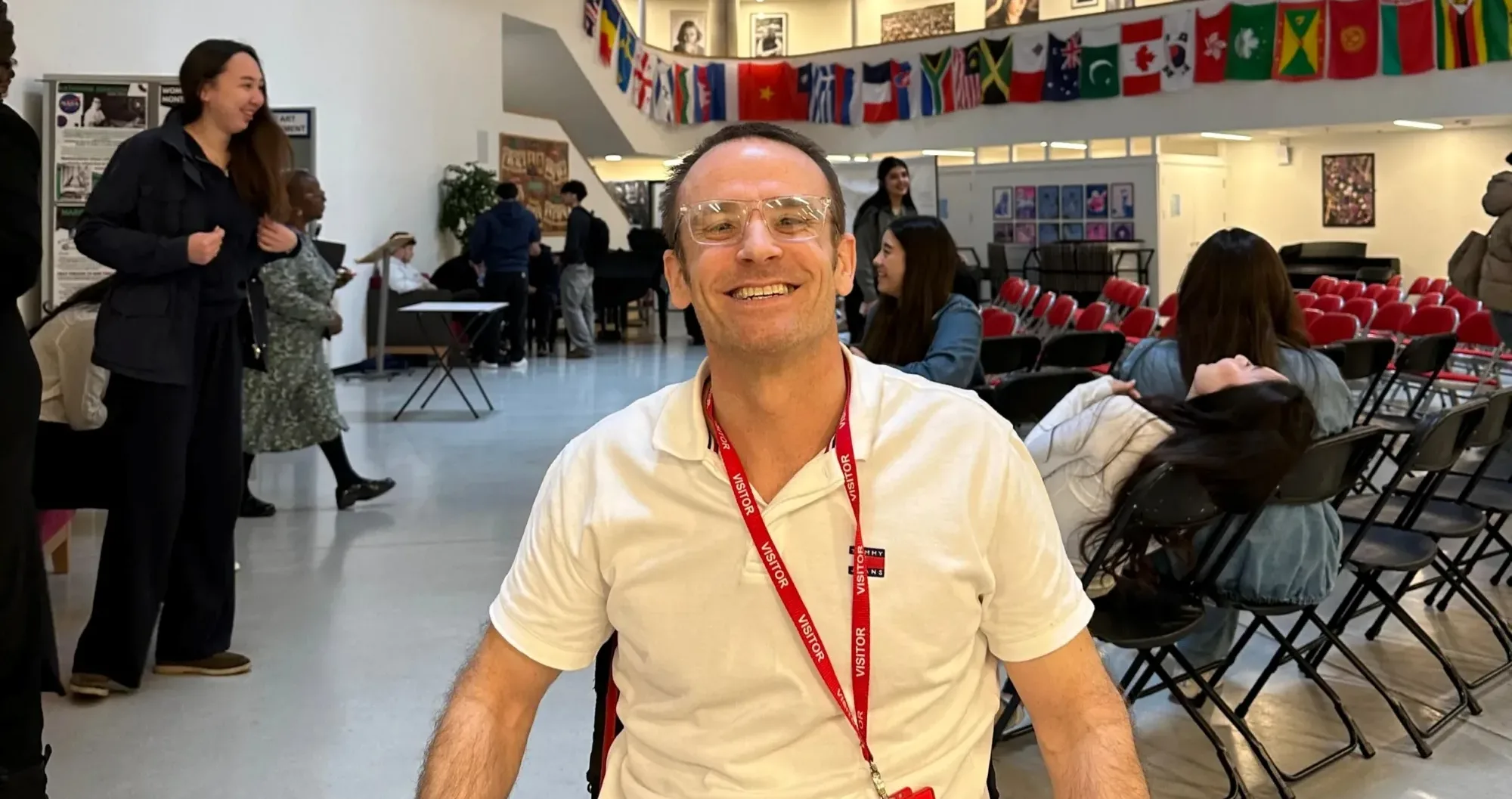 DLD students slog for six on resilience with Andrew Patterson | London ...