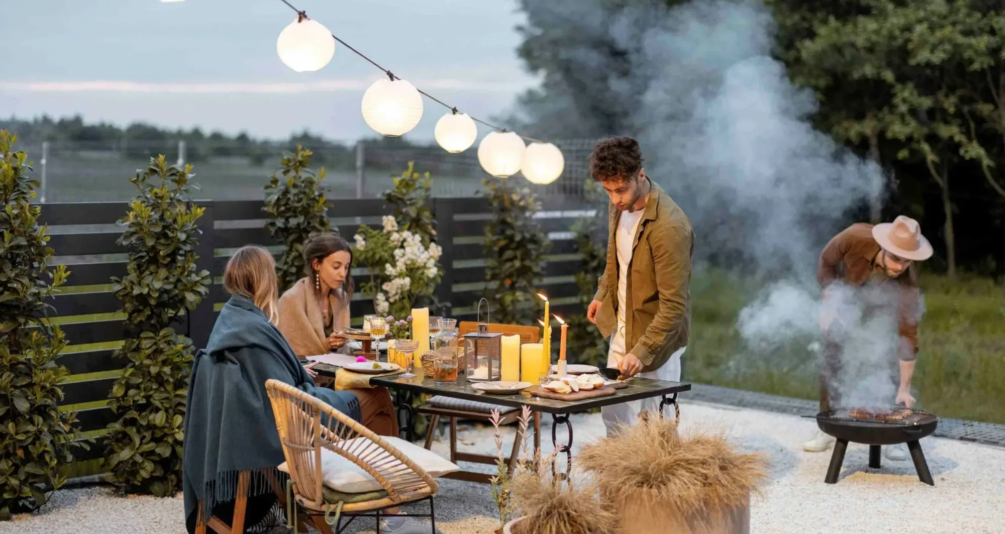 8 tips for creating the perfect outdoor entertaining space as barbecue ...