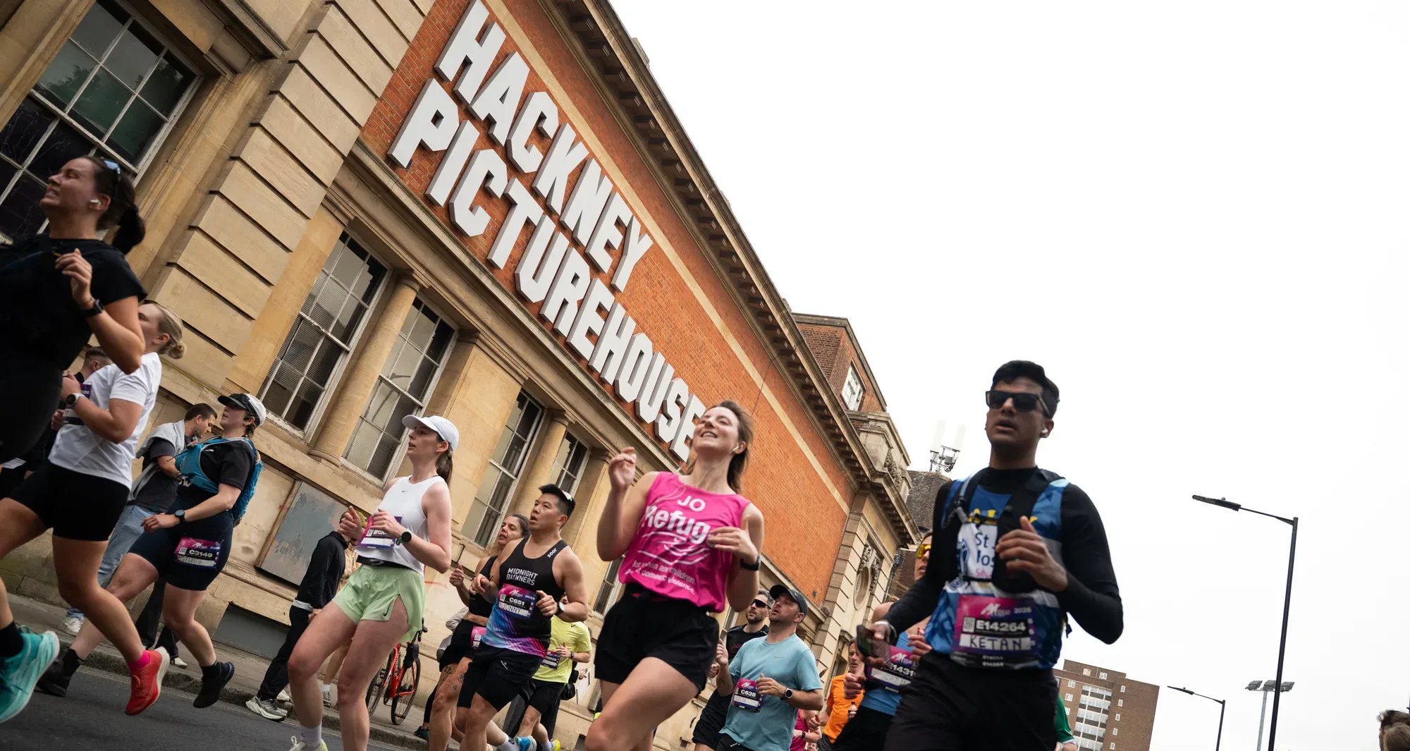 Record numbers race through Hackney for London’s biggest half marathon ...