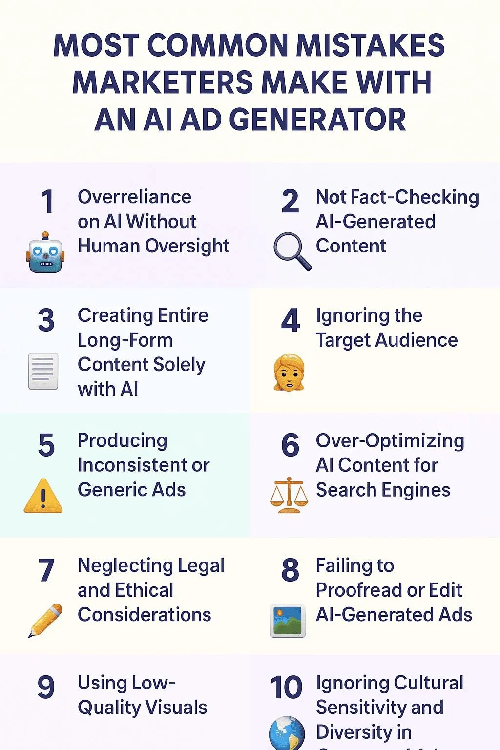 Top 10 mistakes marketers make with AI Ad makers and how to avoid them | London Daily News