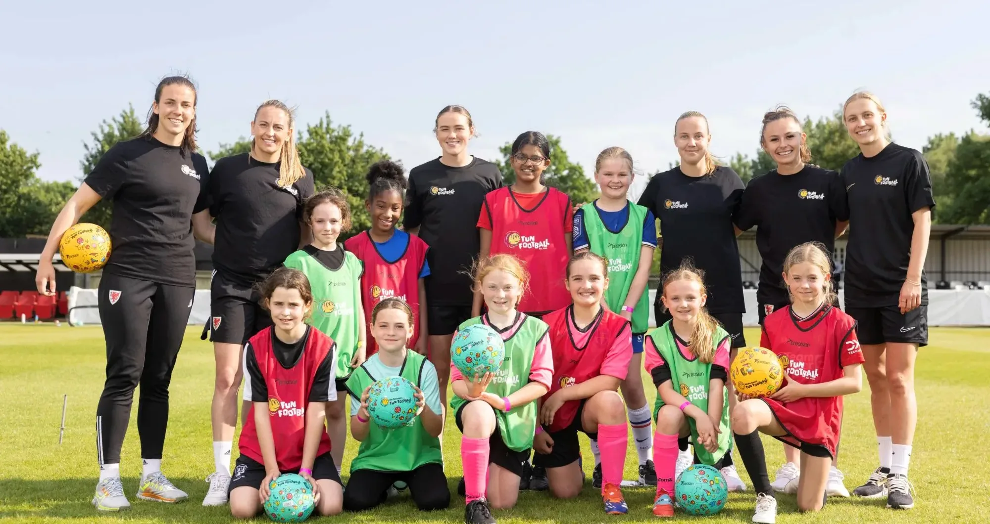 Women’s football superstars inspire the next generation at the All ...