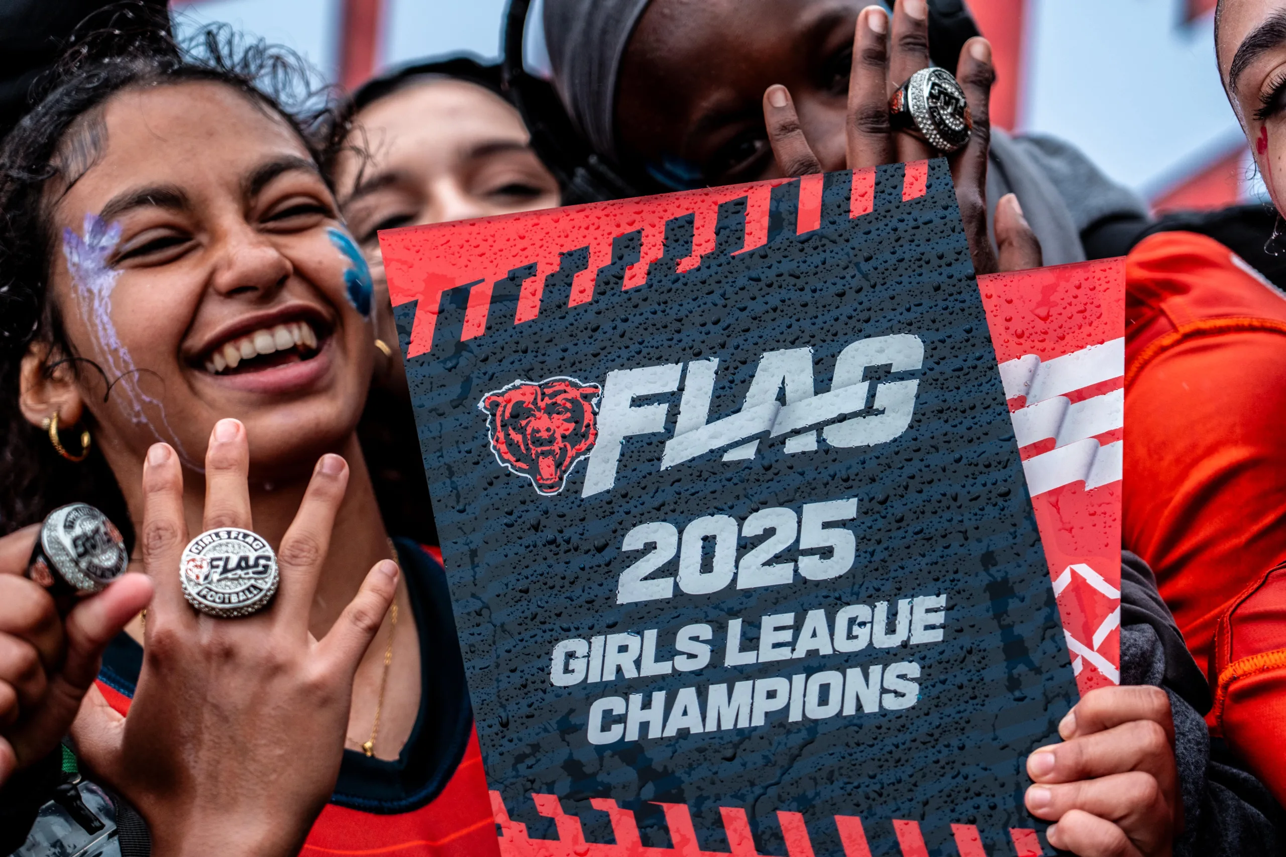 Chicago Bears celebrate flag football growth with championship event in ...