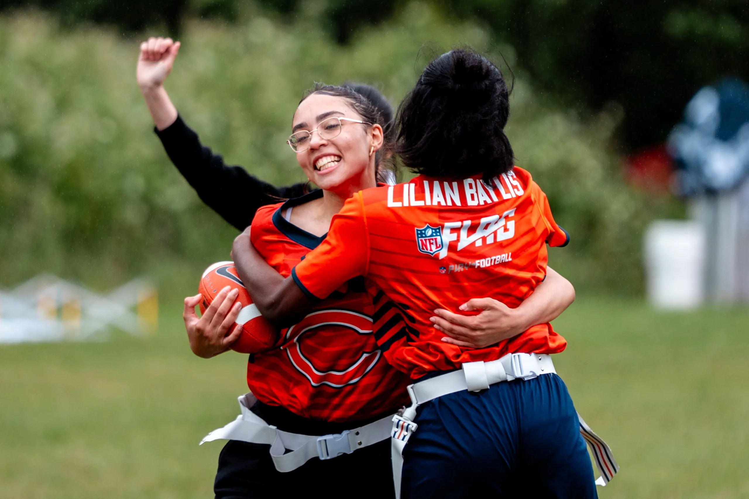 Chicago Bears celebrate flag football growth with championship event in ...