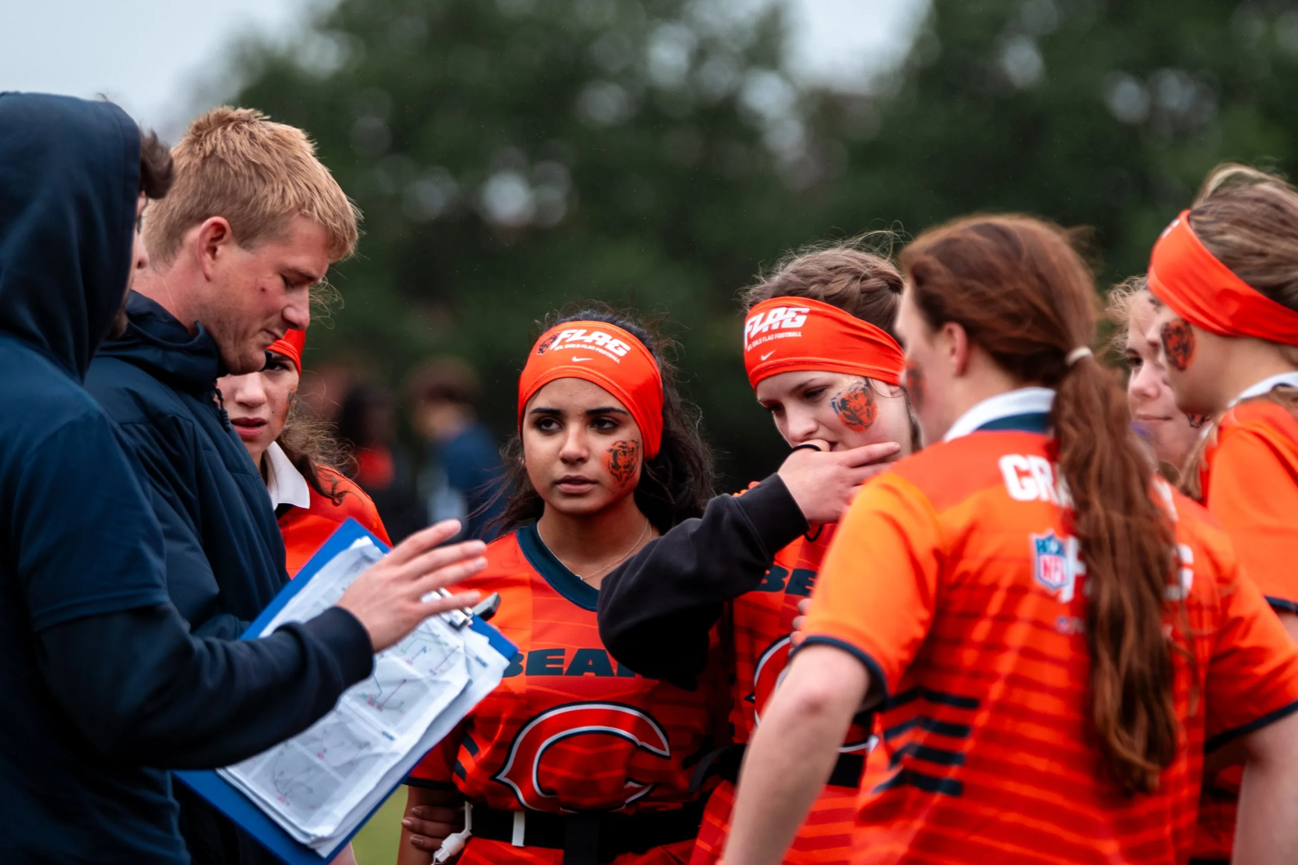Chicago Bears celebrate flag football growth with championship event in ...