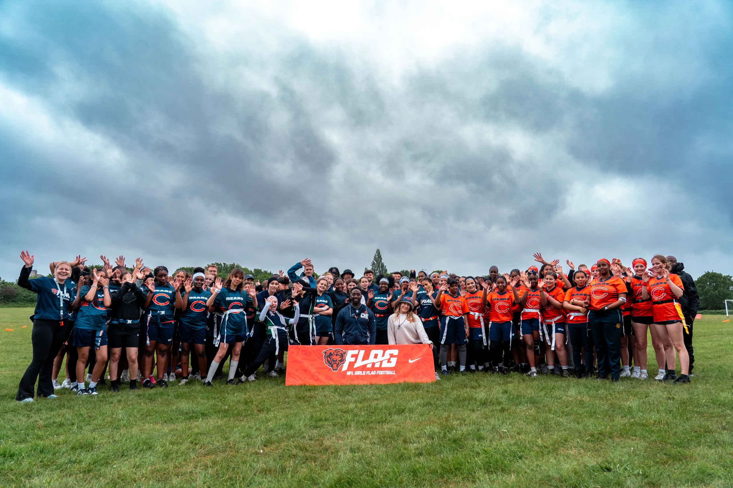 Chicago Bears celebrate flag football growth with championship event in ...
