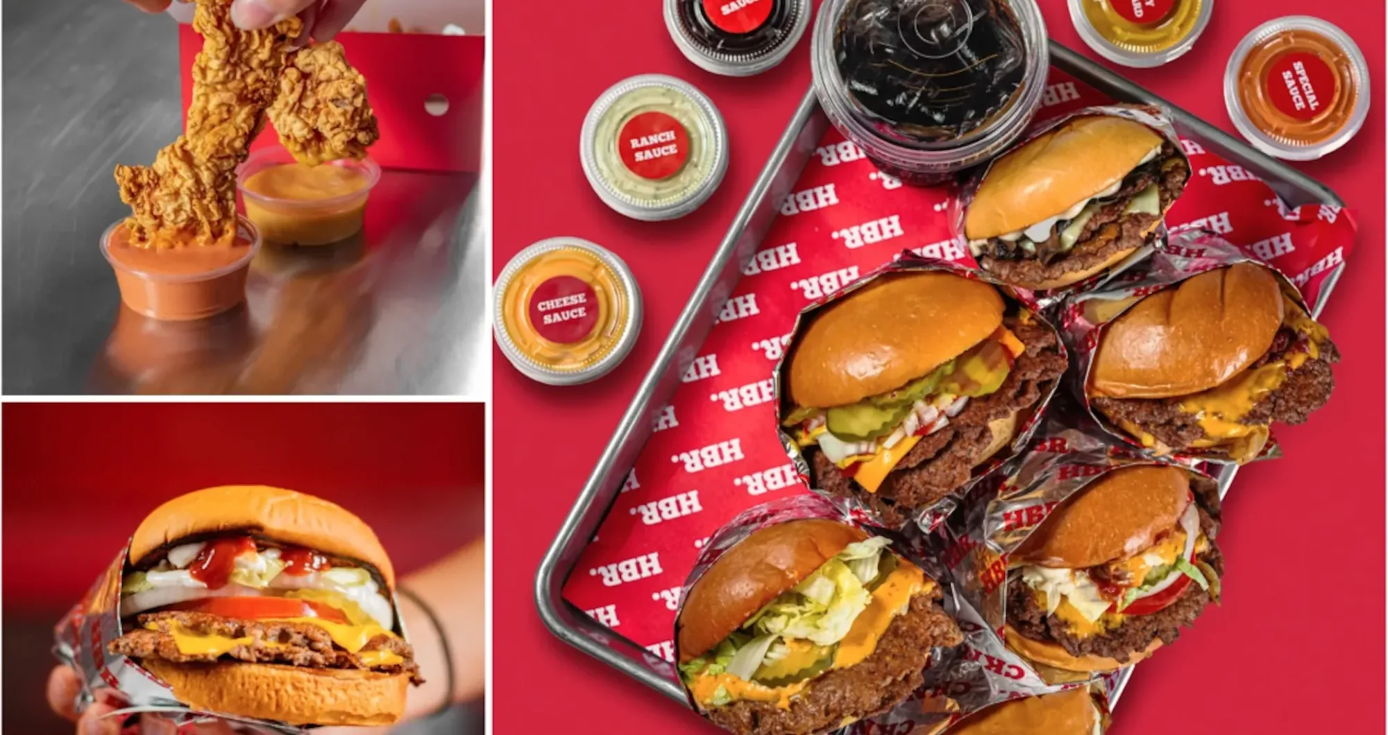 HBR burgers launch in London - with 500 free burgers to give away ...