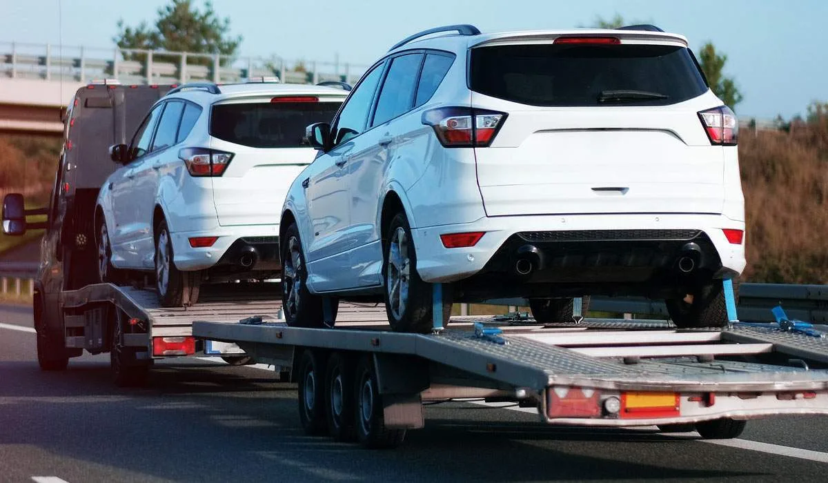 How to secure a car on a trailer using ratchet straps | London Daily News