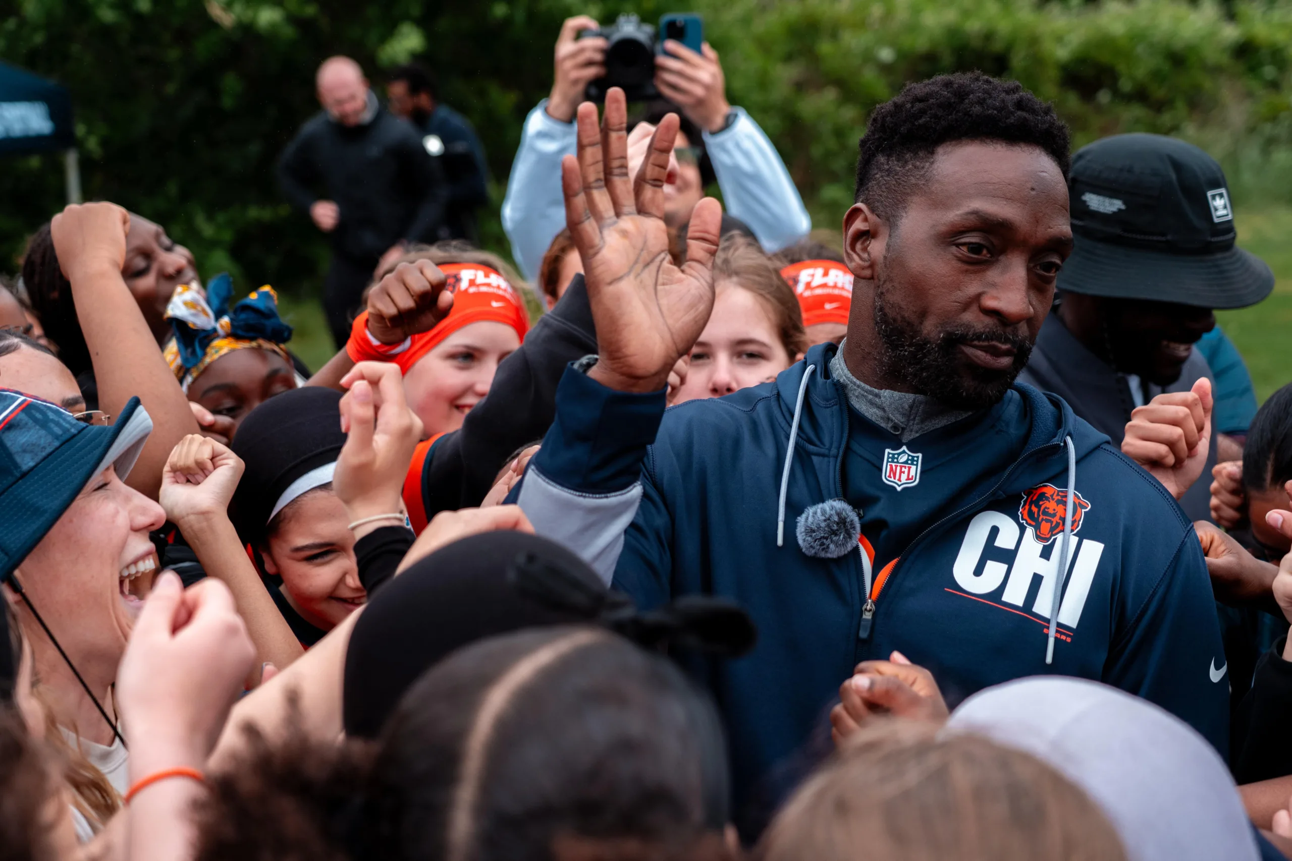 Chicago Bears celebrate flag football growth with championship event in ...