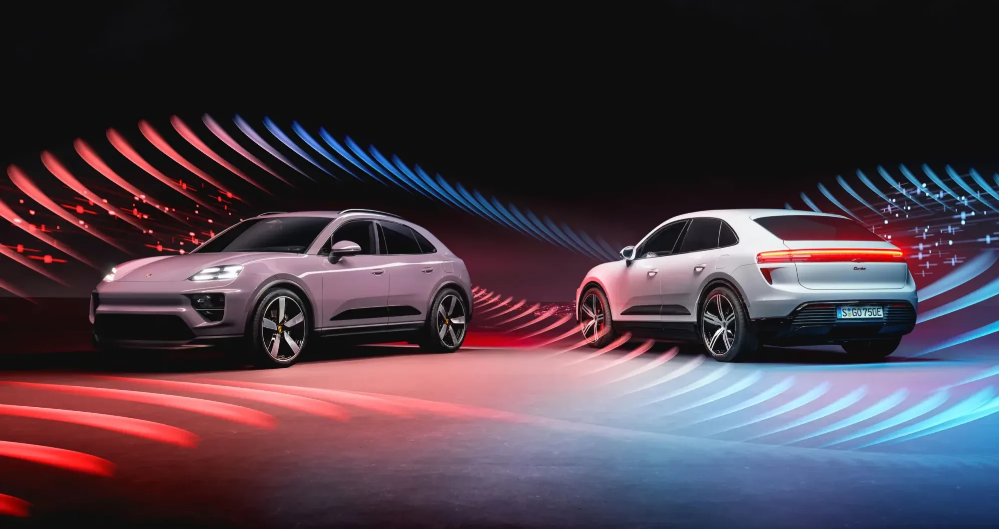 Porsche Macan electric ‘art car’ created by acclaimed artist sophie tea ...