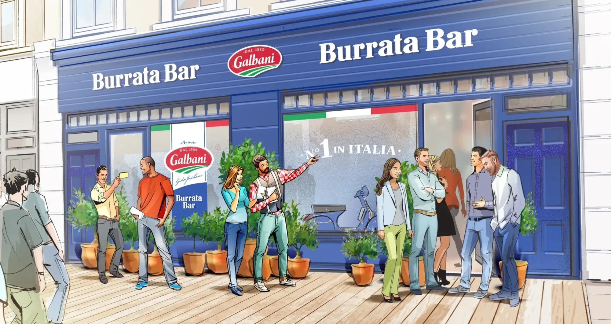Galbani is bringing a Tiktok-inspired Burrata Bar to London just in ...