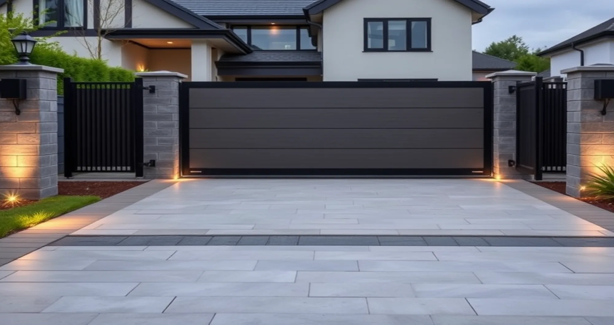 Designing the modern driveway: A look at security, style, and smart ...