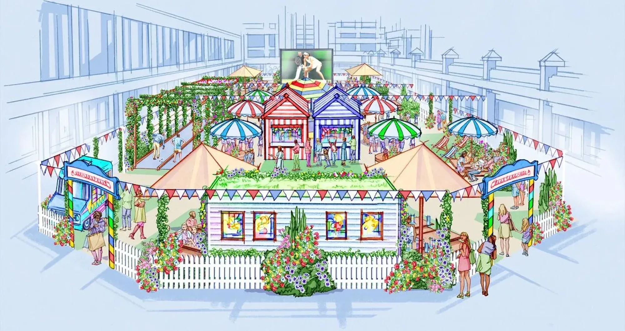 Sunshine, street food and sport: Ealing Broadway gears up for an eight ...