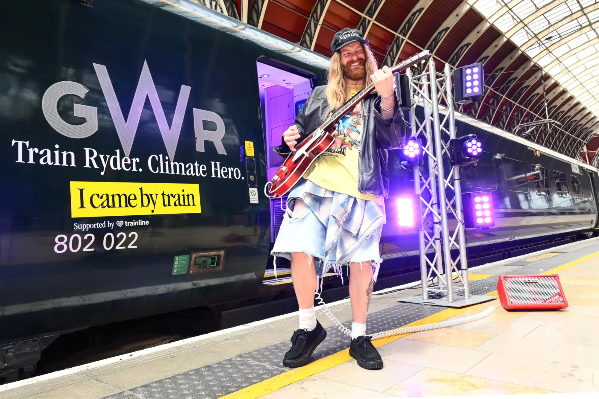 Sam Ryder unveils ‘Train Ryder’ to kick off sustainable summer travel ...