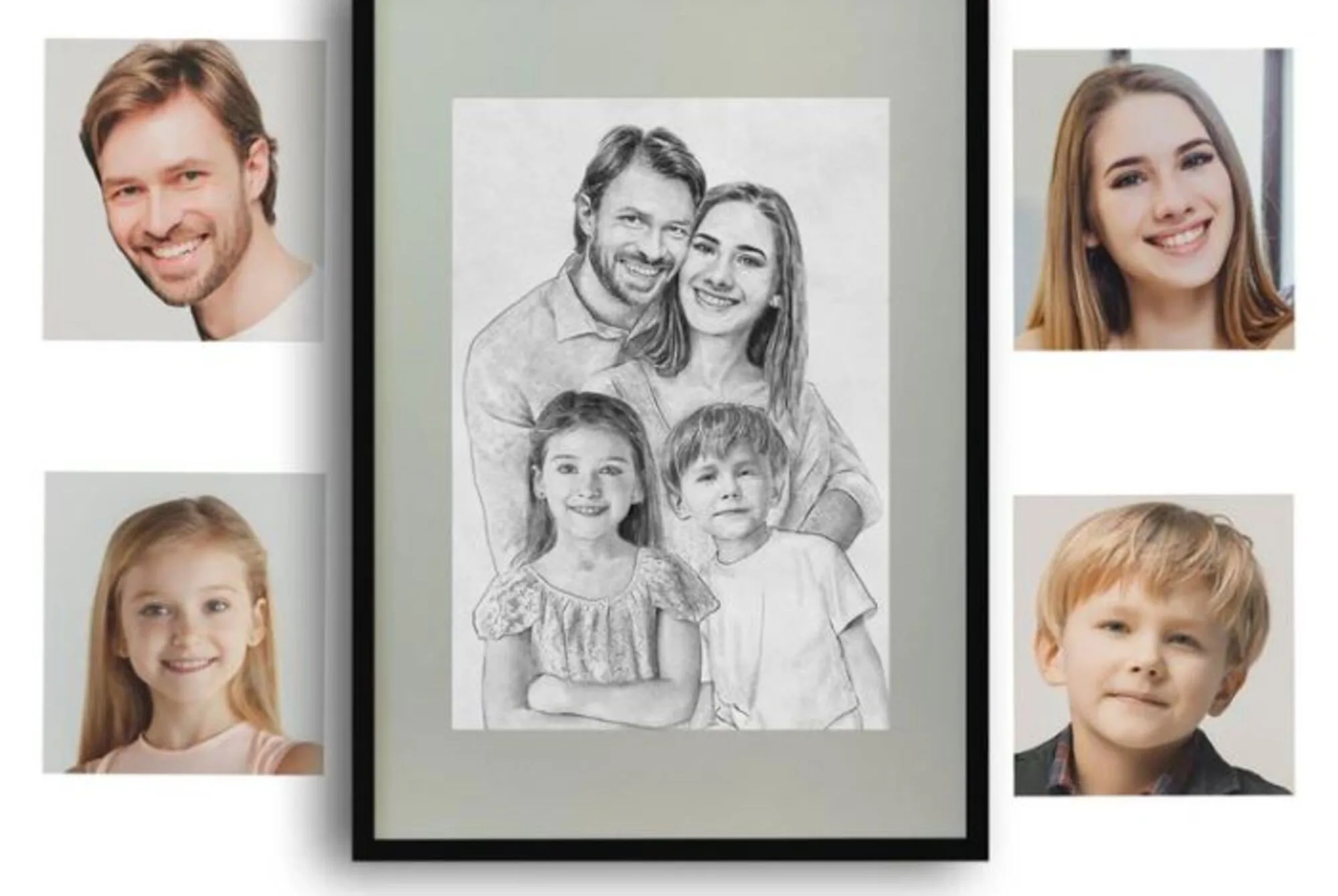 Custom Hand Drawn Portraits from Your Photos | London Daily News