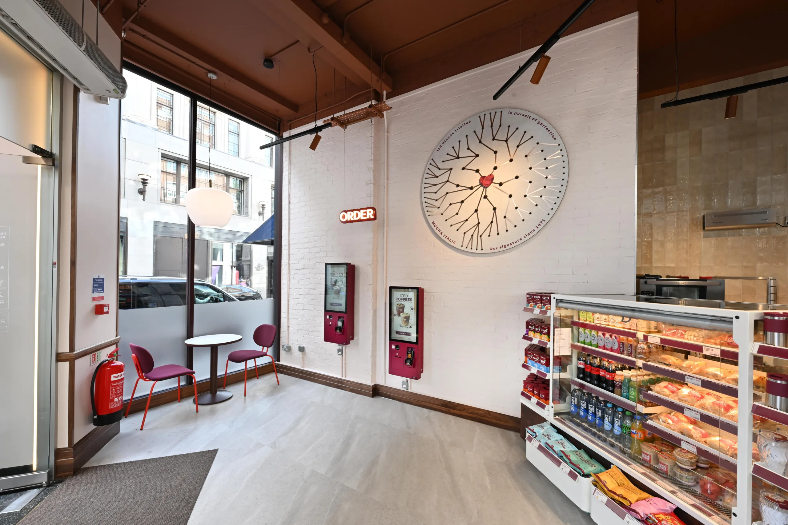 Costa Coffee’s unveils refreshed Great Portland Street store with bold ...