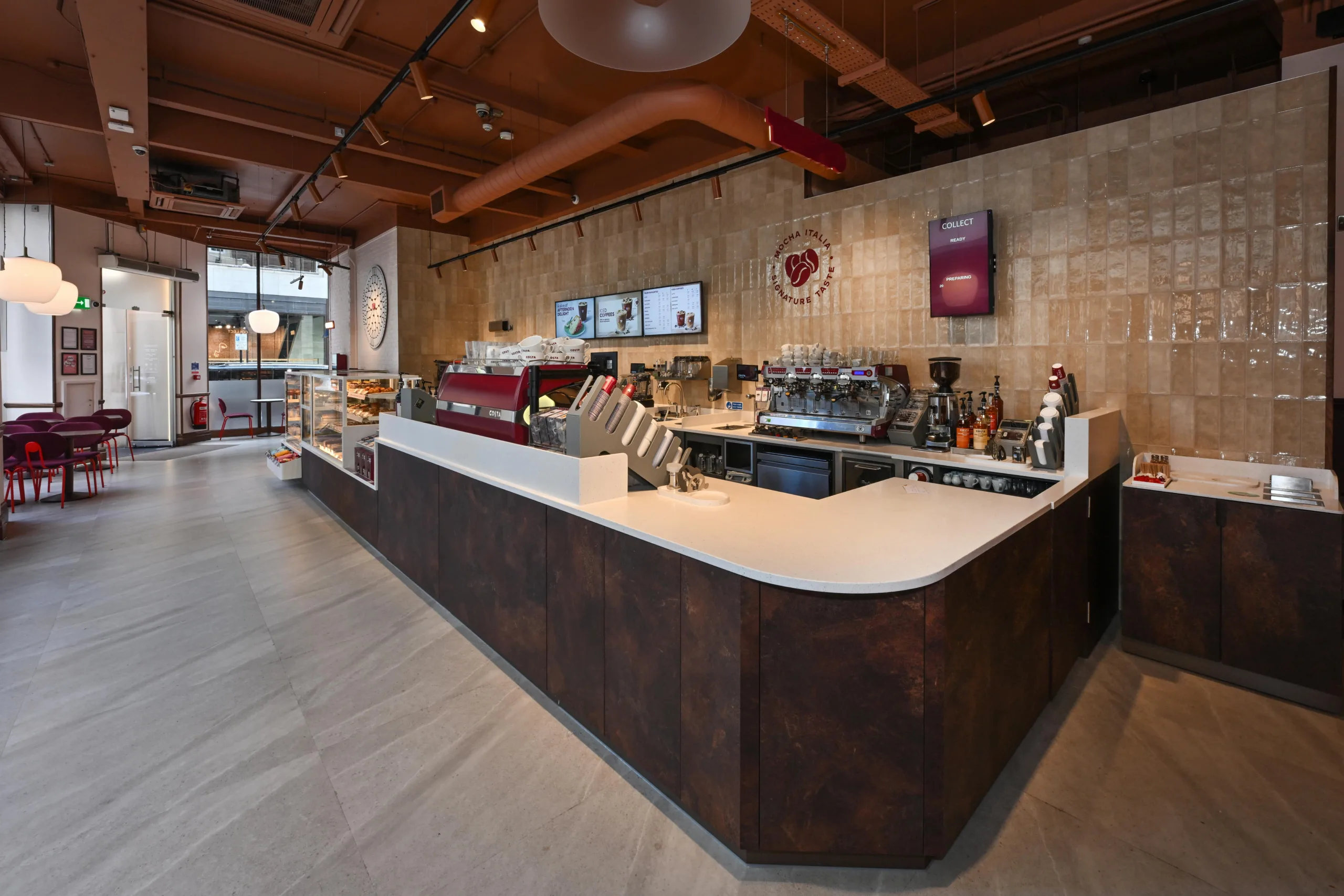 Costa Coffee’s unveils refreshed Great Portland Street store with bold ...