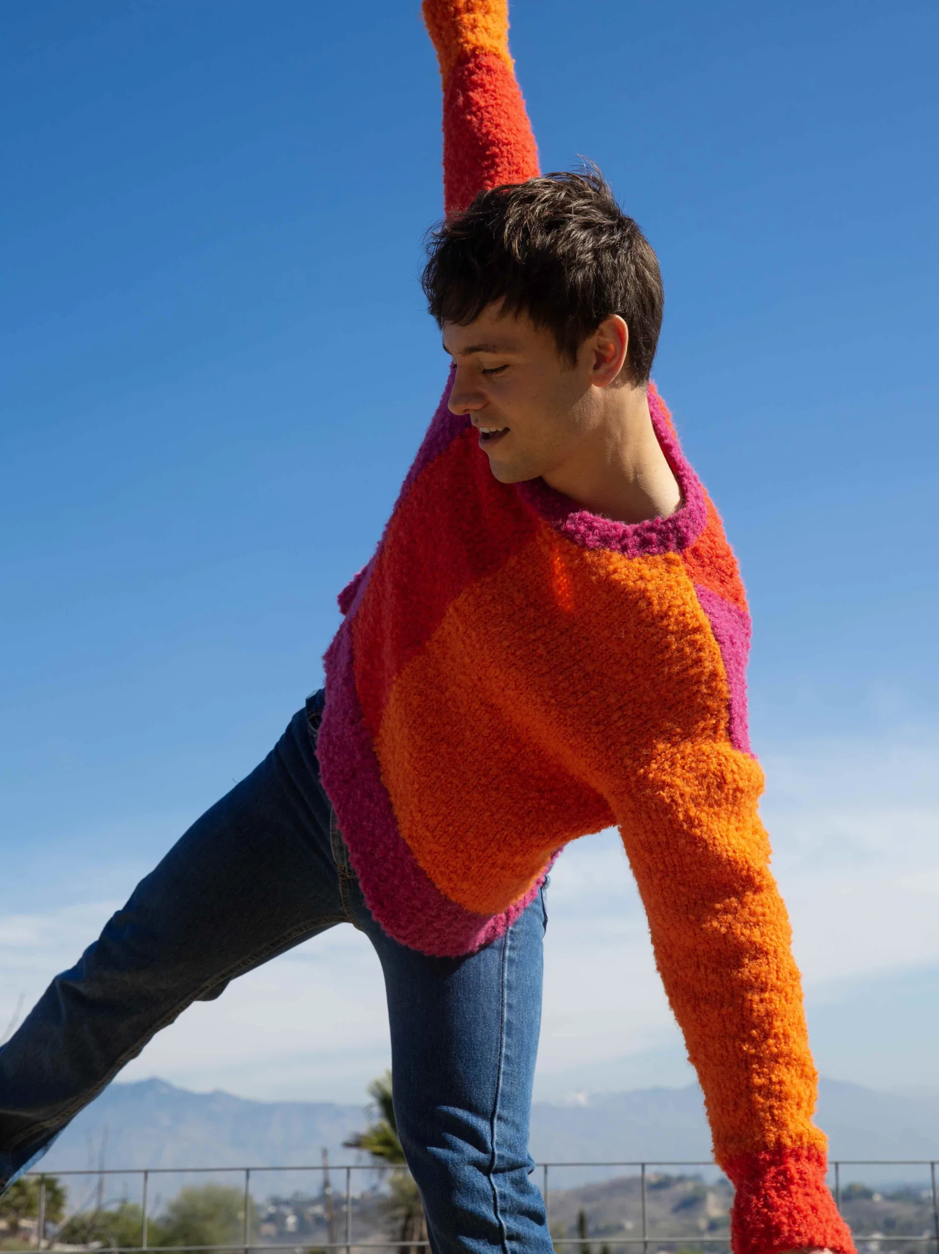 Tom Daley launches Woolmark-certified wool knit kit for knitting ...