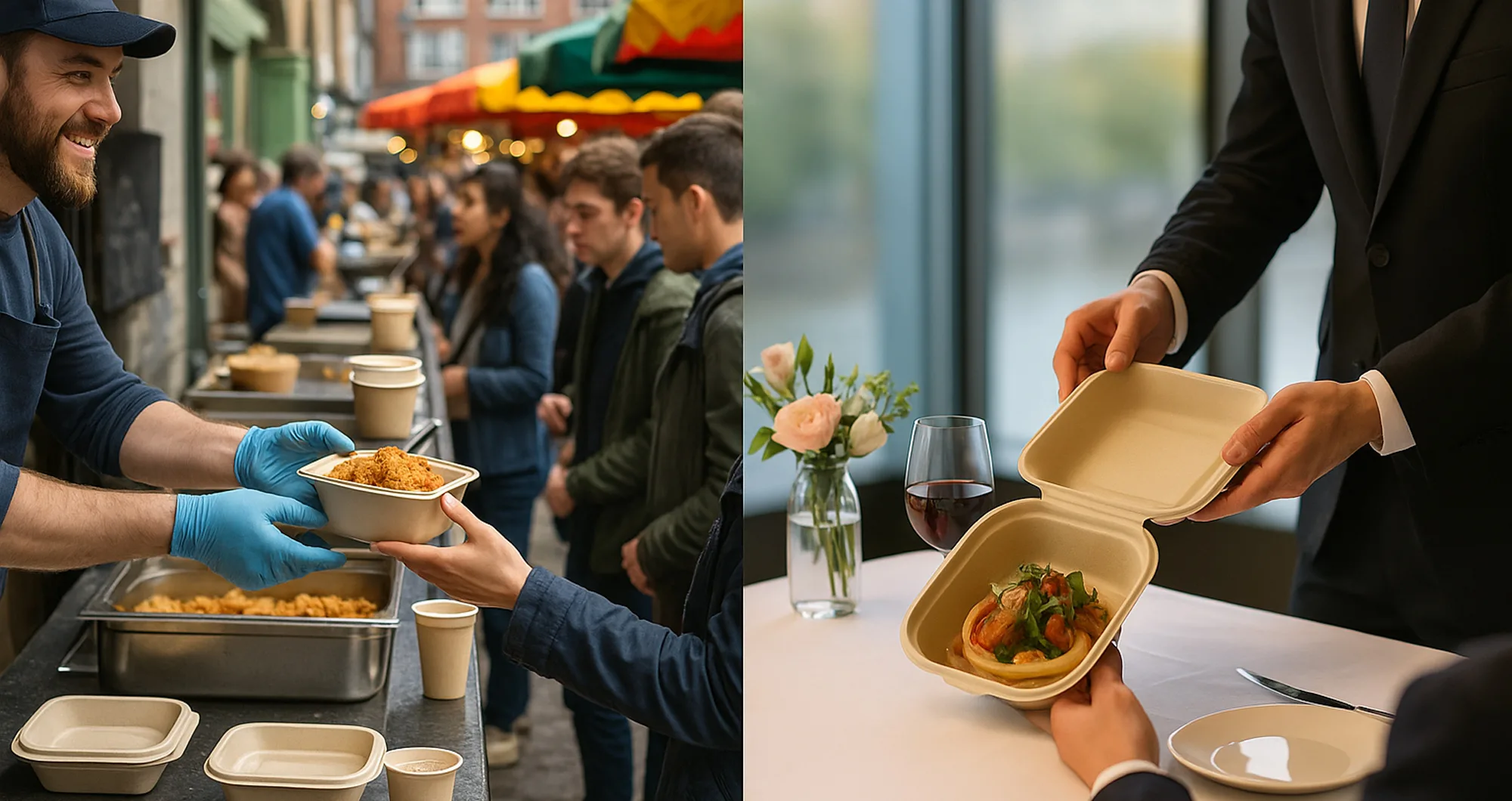 From street food to fine dining: Why compostable tableware is becoming ...