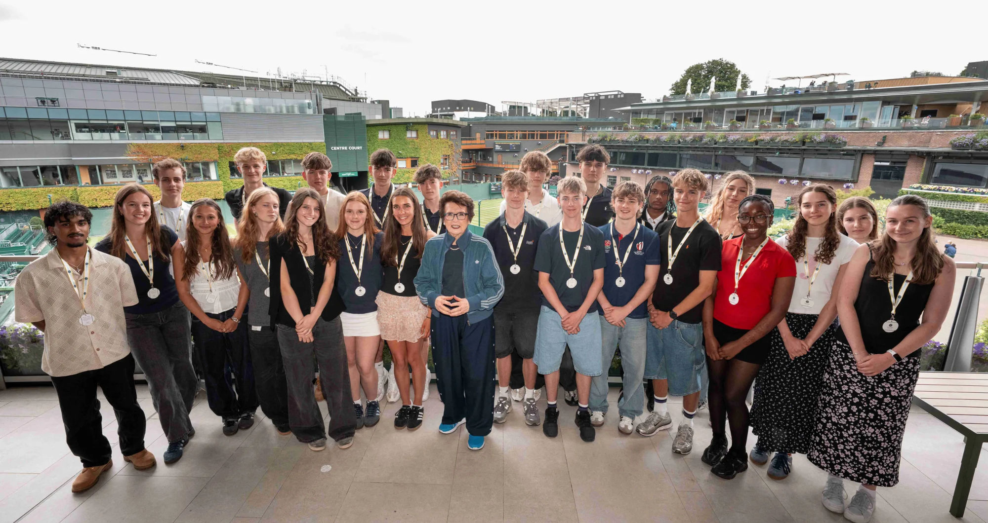 Billie Jean King hosts Trailblazer's event with AELTC and Barclays ...