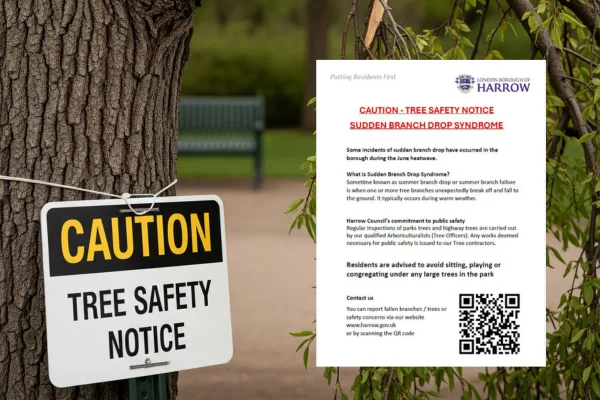 Harrow council warns of sudden branch drop – but what is it and should ...