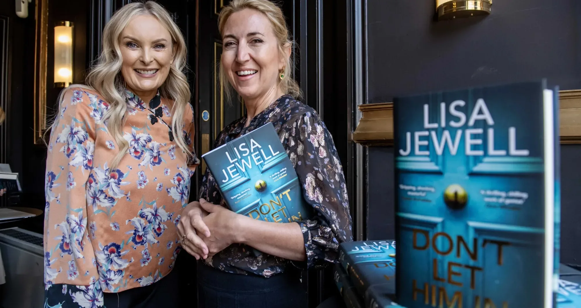 Lisa Jewell at Bookface Events to celebrate launch of Don't Let Him In ...