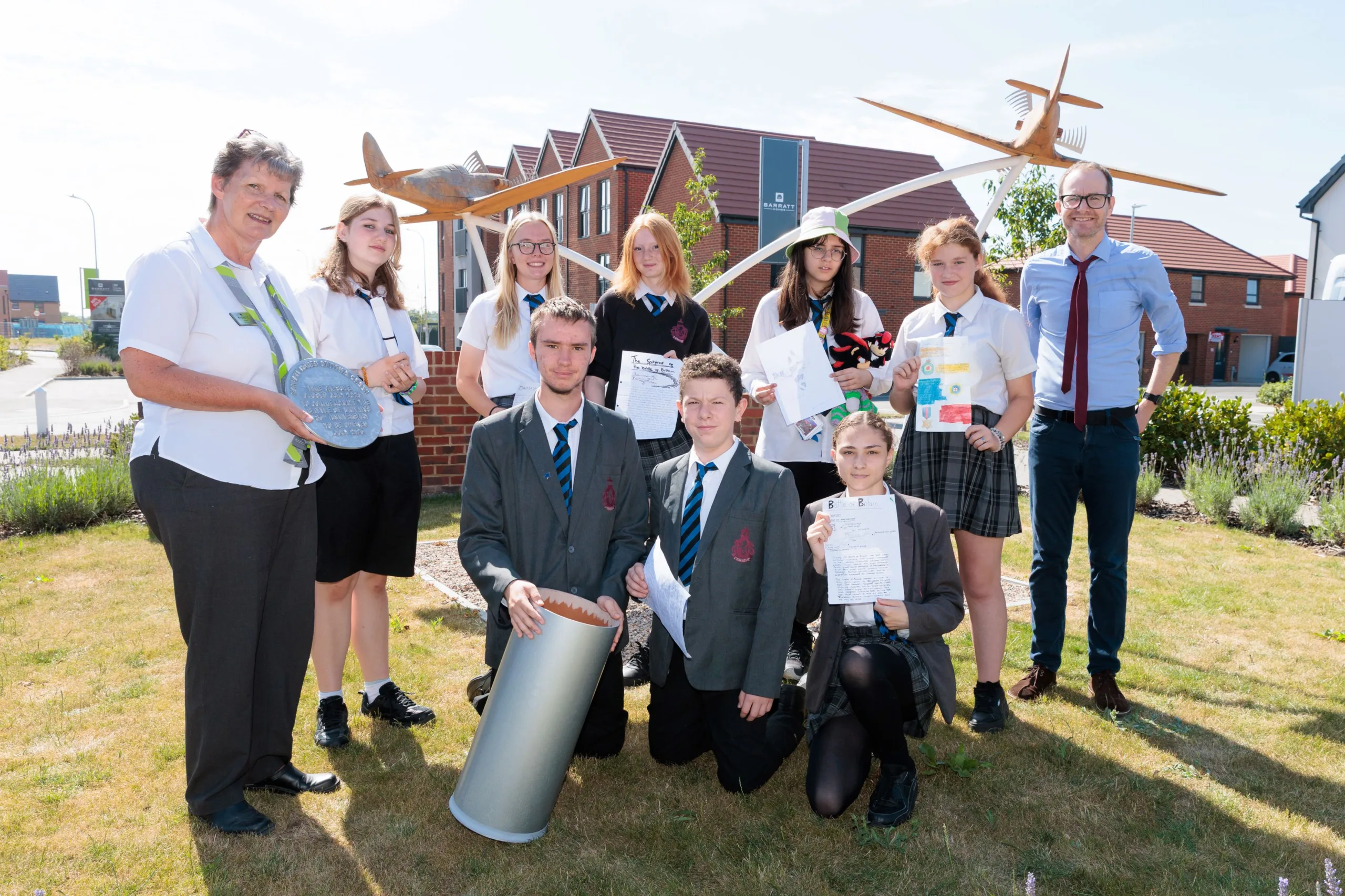 Past meets future: Ramsgate school commemorates Battle of Britain with ...