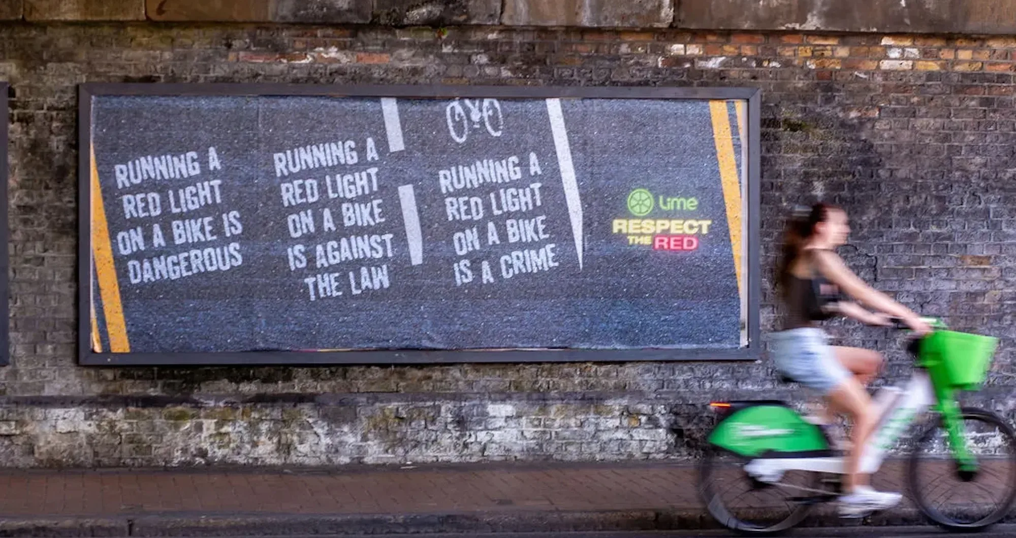 Lime rolls out educational billboards in London to encourage cyclists ...