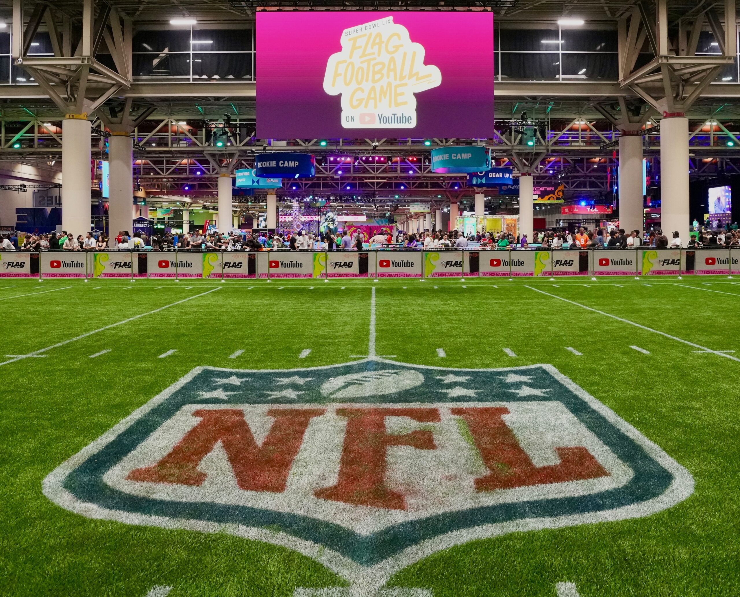 NFL and YouTube Flag Football Creator event | London Daily News