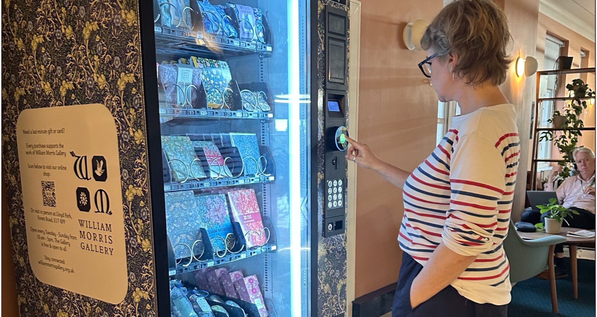 William Morris Gallery launches the UK’s first museum vending machine ...