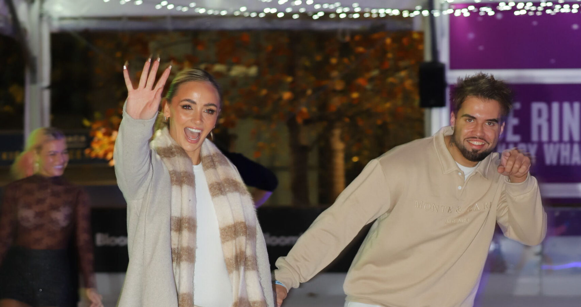 Love glides in! Mollie Pearce and Connor Ball join Abi Moores and ...