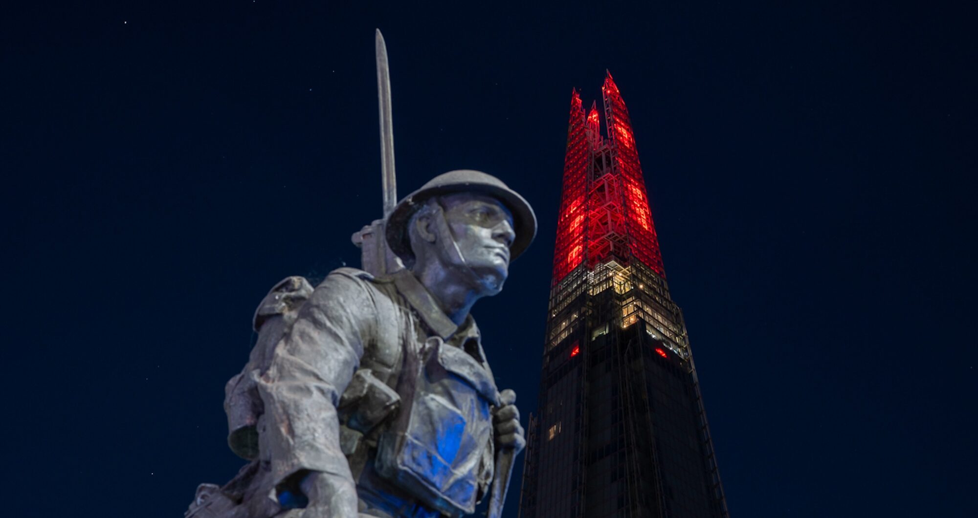 The Shard to light up with falling poppy petals for Remembrance Sunday ...
