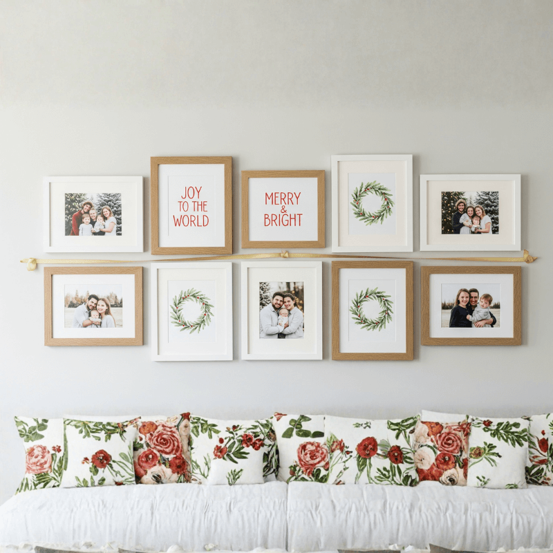 How picture frames are transforming Christmas styling: Simple ideas for ...
