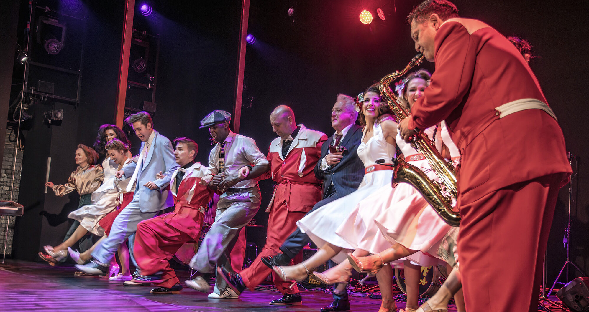 London Shaw Theatre lights up for festive jive-swing show | London ...