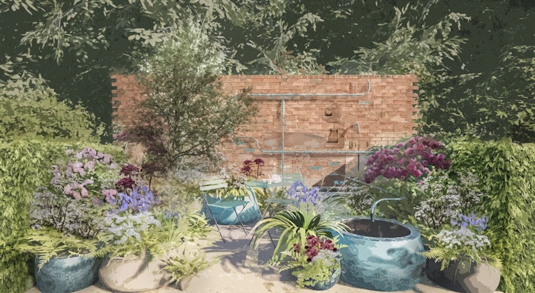 Small gardens with big impact: RHS Chelsea Gardens championing ...